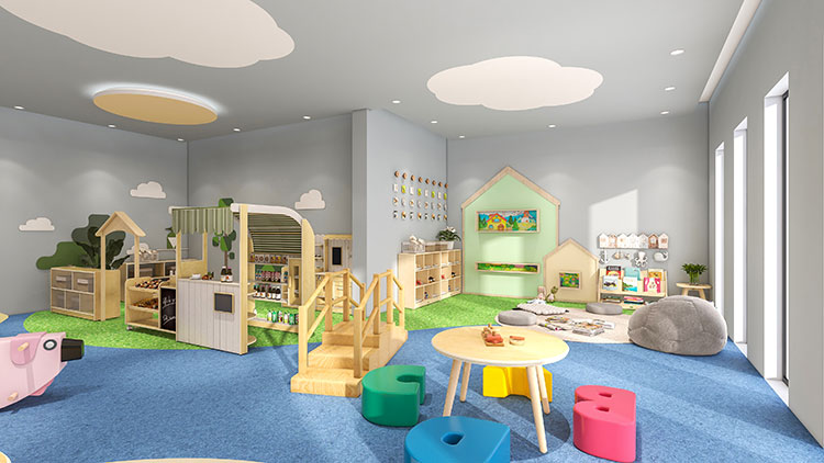 Indoor Play Center Design Kids Club Daycare Indoor Playground Equipment ...