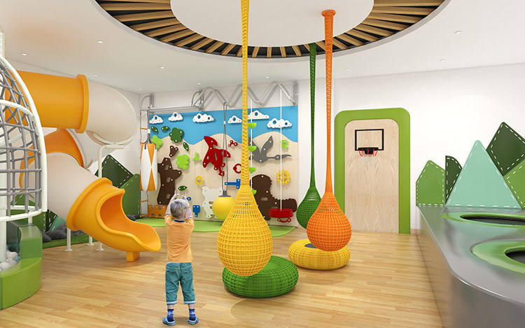 Daycare Soft Play Equipment Preschool Indoor Play Equipment - Cowboy
