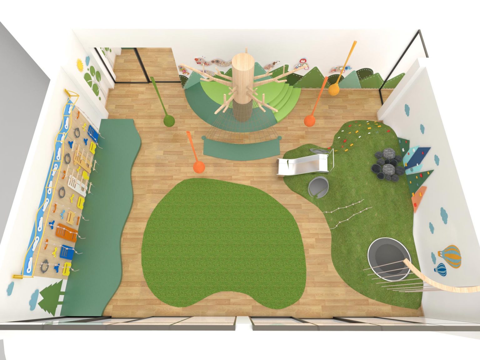 Preschool Outdoor & Indoor Playground Design, Saudi Arabia – Cowboy ...