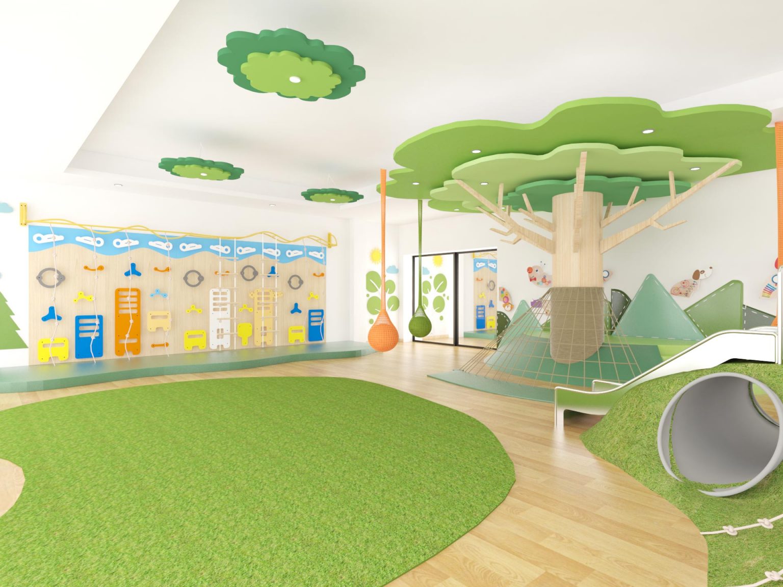 Preschool Outdoor & Indoor Playground Design, Saudi Arabia – Cowboy ...