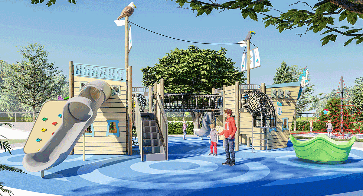 International School Outdoor Playground, Kuwait – Cowboy