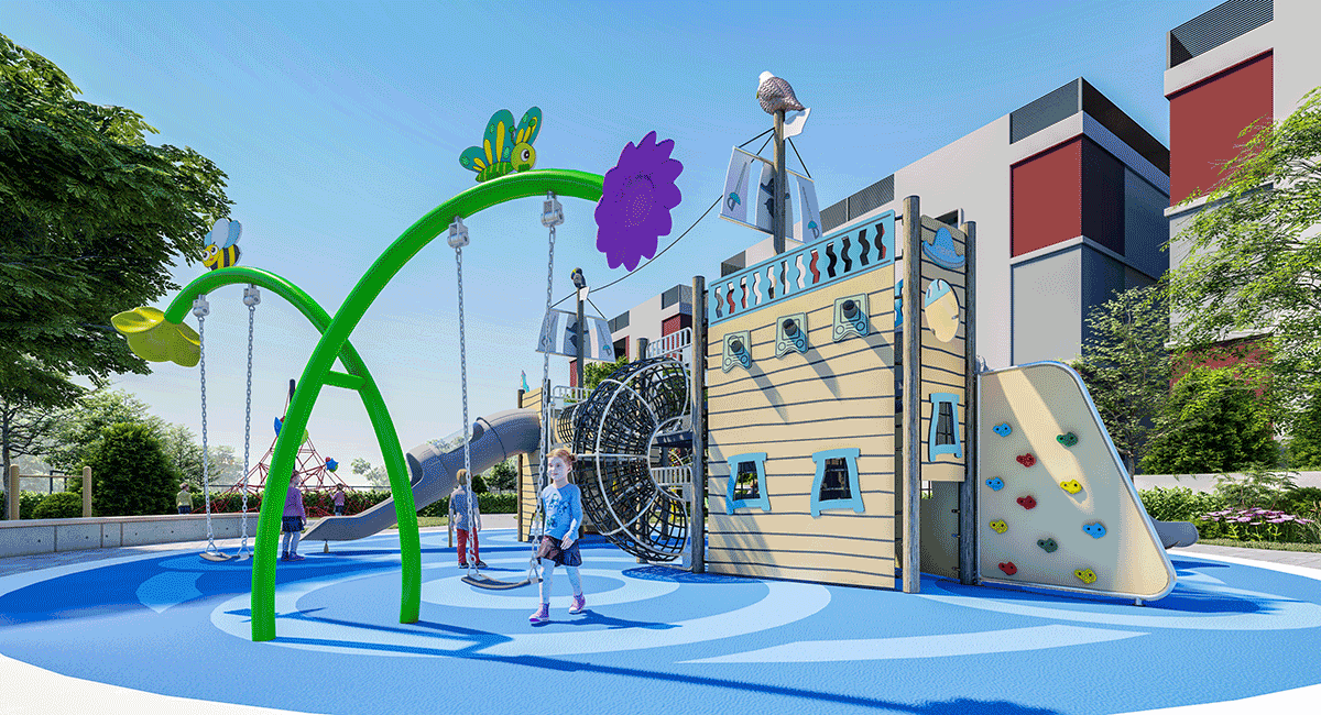 International School Outdoor Playground, Kuwait – Cowboy