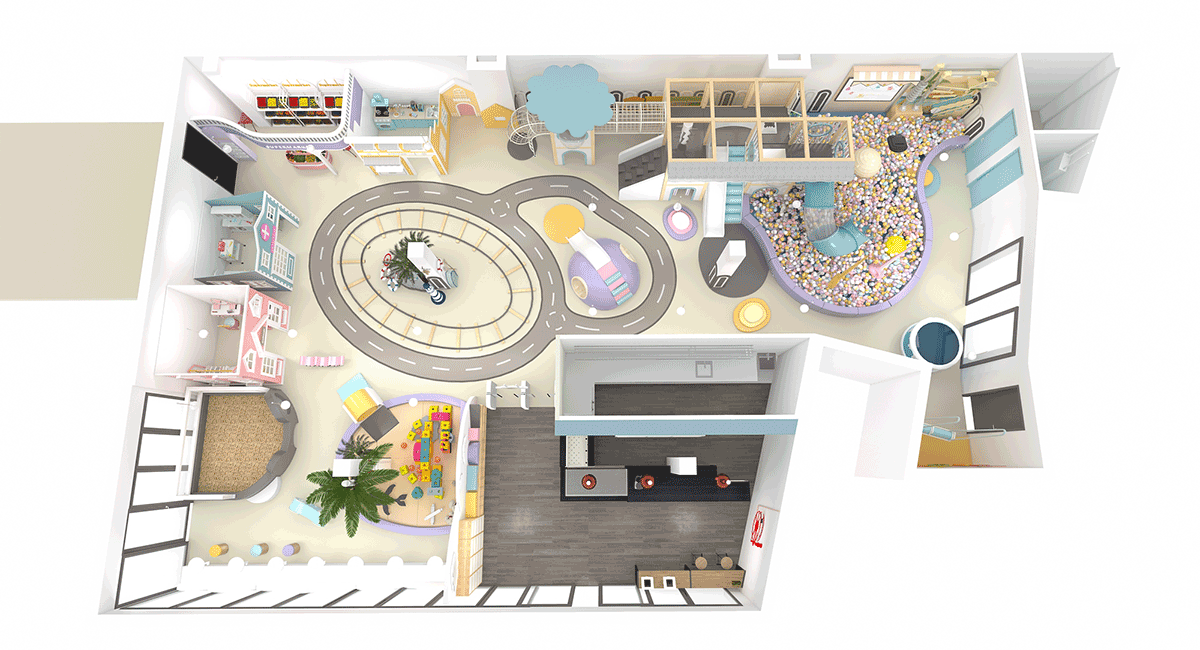 Daycare Indoor Soft Playground Design,Australia - Cowboy Playground ...