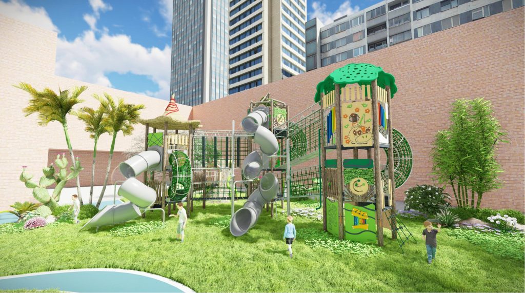 K12 School Outdoor Playground,Thailand – Cowboy Playground Solutions