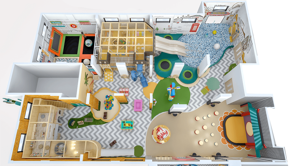Customized Indoor Playground Design for K12 International Schools ...