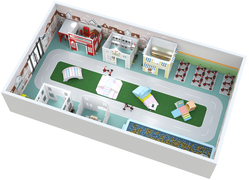 Indoor Play Center Kids Play Cafe,Miami, Florida – Cowboy