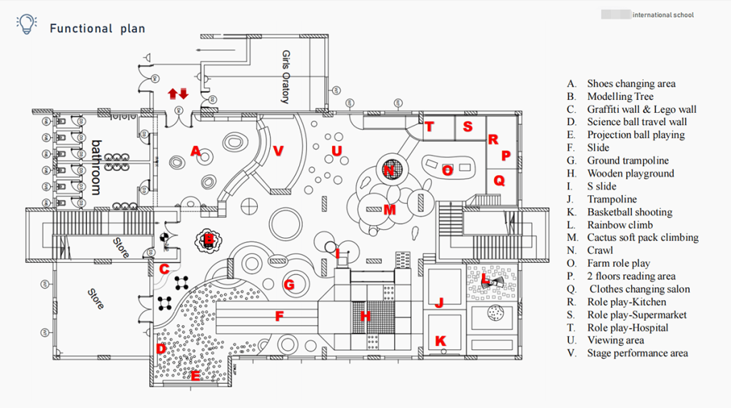 Customized Indoor Playground Design for K12 International Schools ...