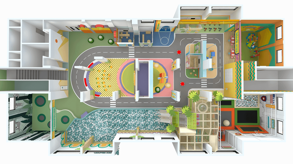 Custom Natural-Themed Indoor Playground Equipment