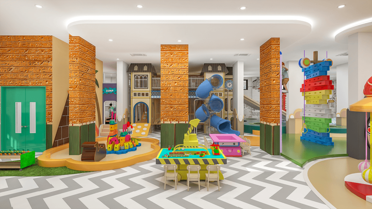 Customized Indoor Playground Design for K12 International Schools ...