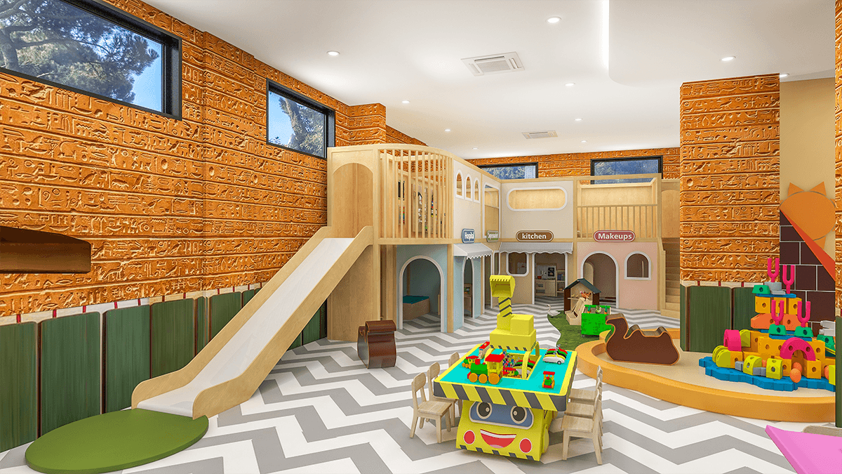 Customized Indoor Playground Design for K12 International Schools ...