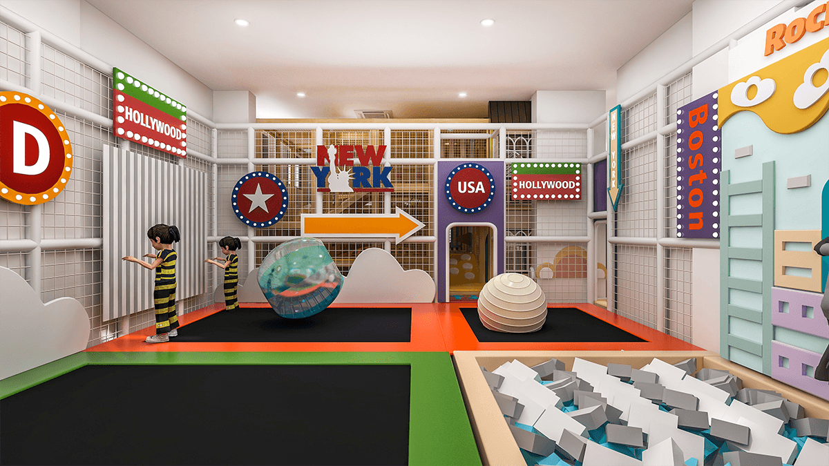 Customized Indoor Playground Design for K12 International Schools ...