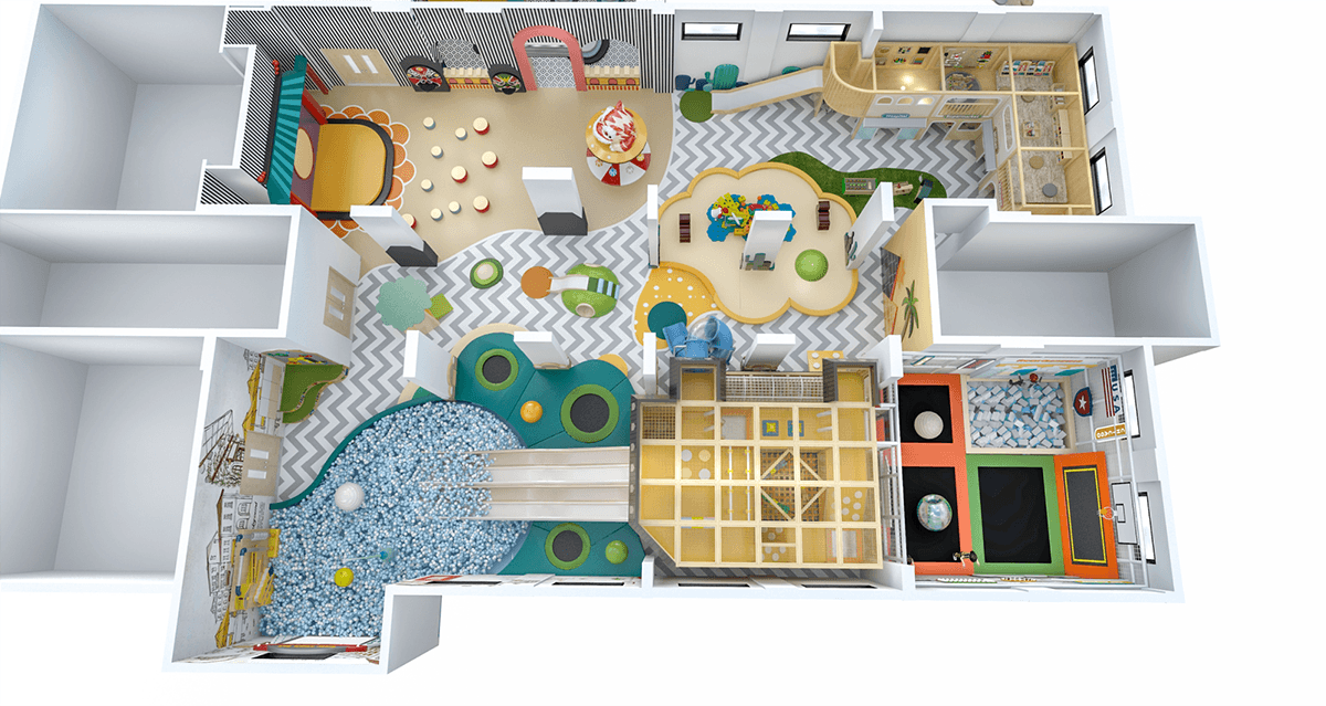 Customized Indoor Playground Design for K12 International Schools ...