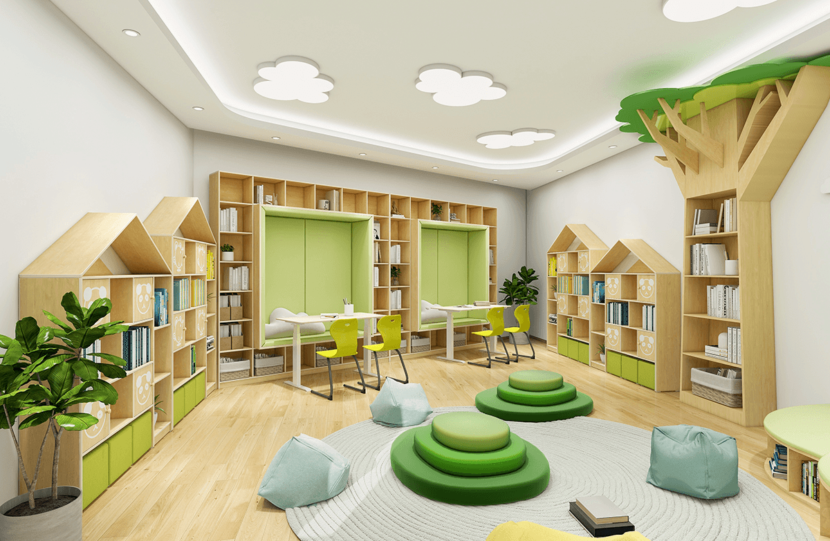 School Library Refurbishment with Innovative Design Ideas