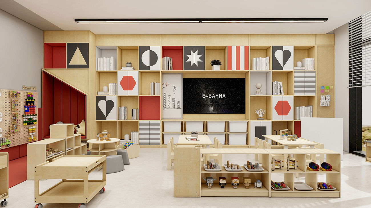 The kindergarten Classroom Design For Ambassador International Academy ...