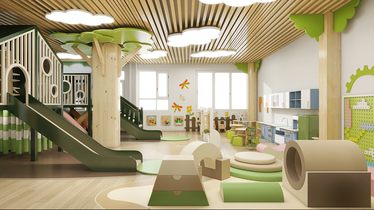Indoor Play Cafe Kids Play Zone,USA – Cowboy