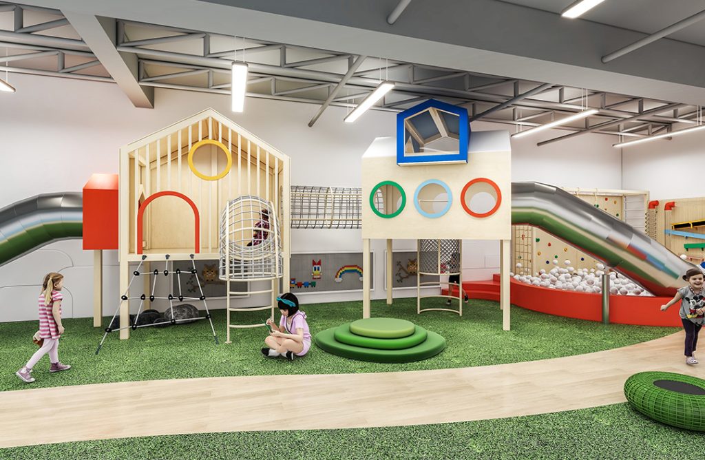 Kids Play Cafe Design Indoor Playground Equipment Supplier – Cowboy