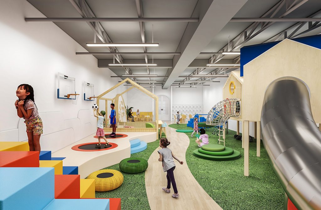 Kids Play Cafe Design Indoor Playground Equipment Supplier - Cowboy ...