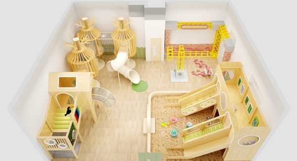Successful Kids Play Cafe Design in UAE – Cowboy Indoor Playground ...