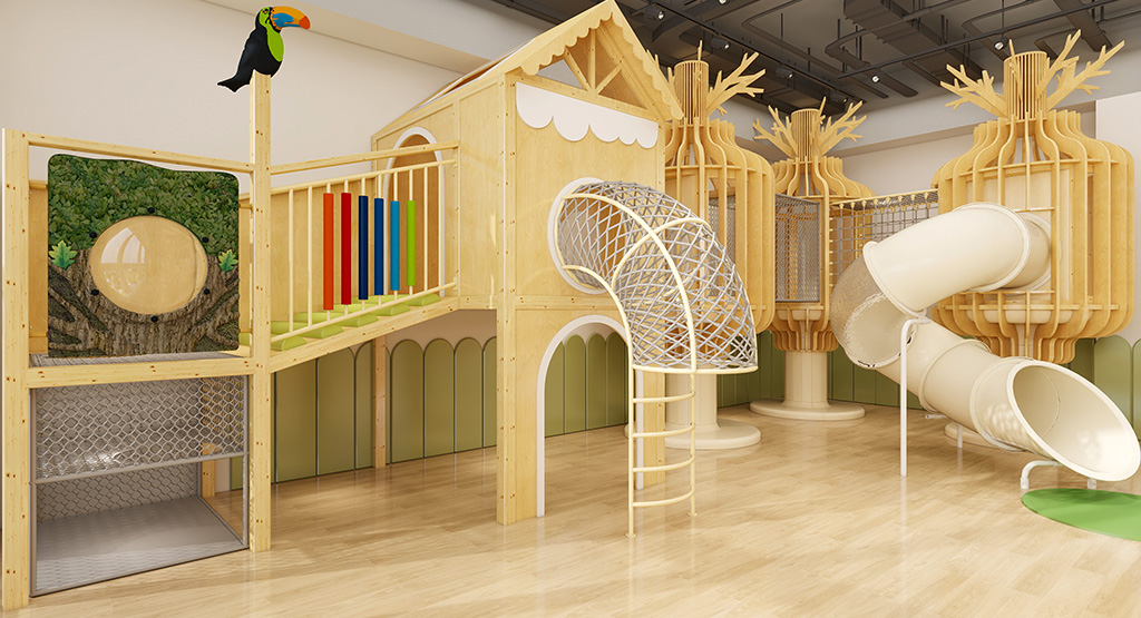 Successful Kids Play Cafe Design in UAE – Cowboy Indoor Playground ...