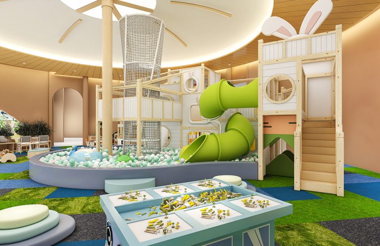 Designing a Rabbit-Themed Play Cafe: 200㎡ Play Cafe Layout & Ideas ...