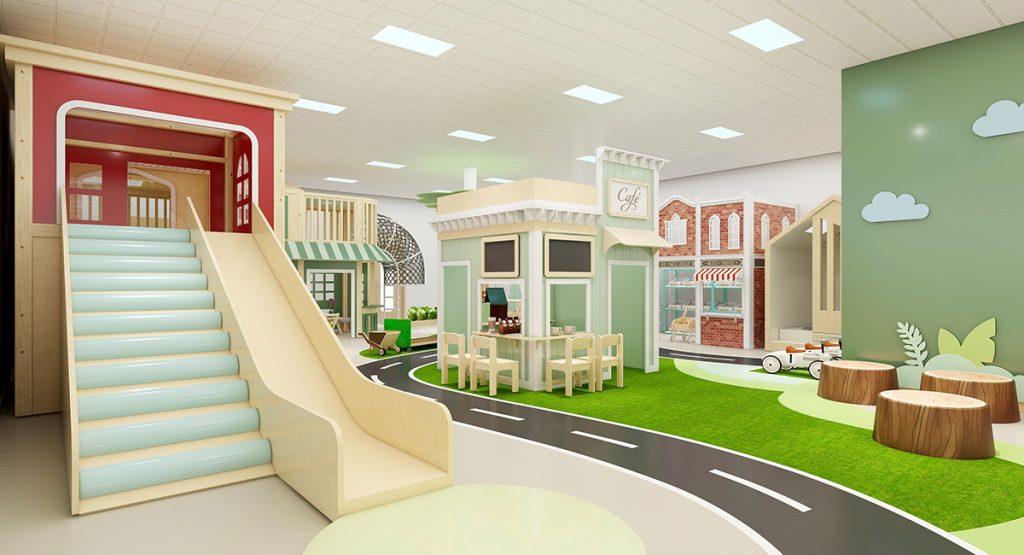 Brittany Indoor Playground Kids Café Design in Tennessee,USA - Cowboy ...