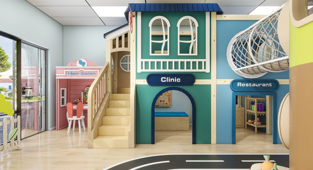 Canada Indoor Playground Project — 2,000 ft² Role Play Village Theme ...